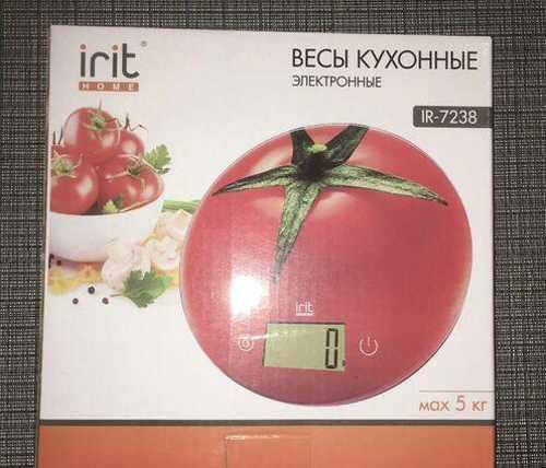 Весы кухонные электронные новые irit 7238