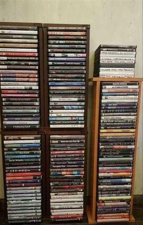 Коллекция музыкальных dvd дисков