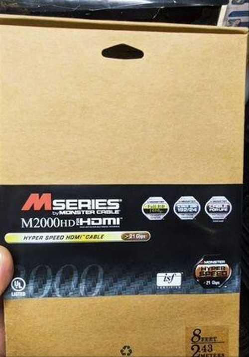 Hdmi кабель Monster Cable M2000HD - 2.43м