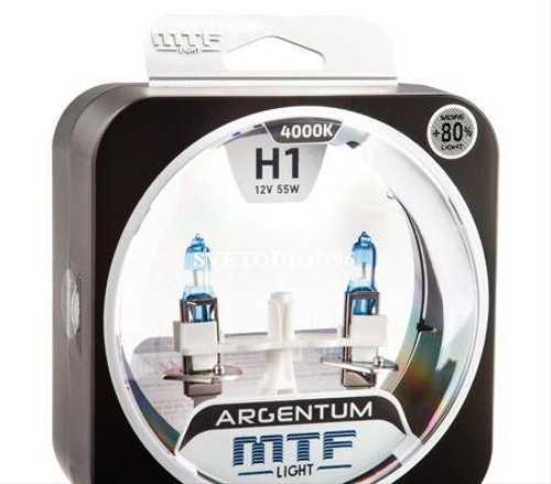 MTF Light H1 12V 55W Argentum +80 4000K