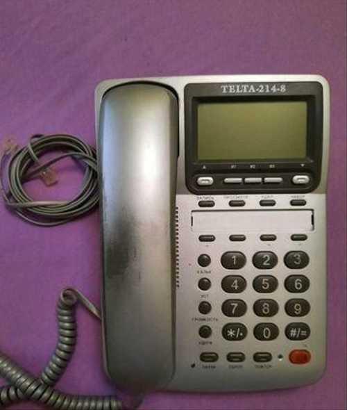Телефон стационарный Telta 214