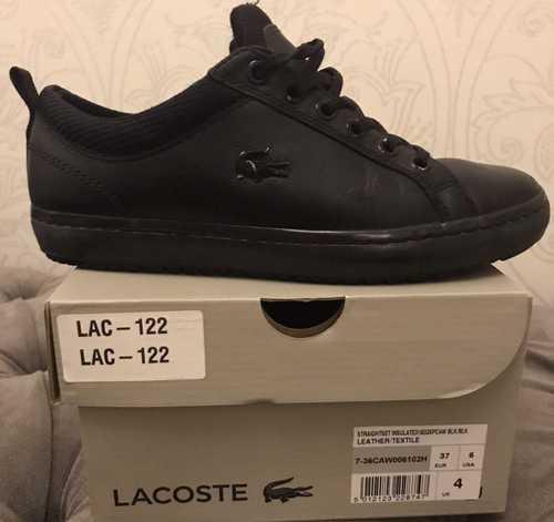 Сникеры Lacoste, детские размер 37 на 36, состояни