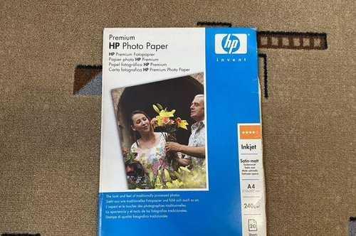 Фотобумага A4 HP premium
