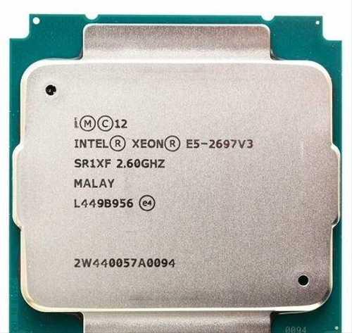 Процессор Intel Xeon E5-2697V3 14 ядер 2.6-3,6GHz