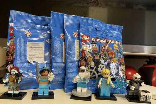 Lego minifigures disney 2