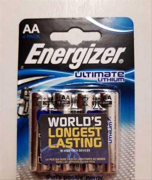 Батарейка Energizer Ultimate AA Lithium