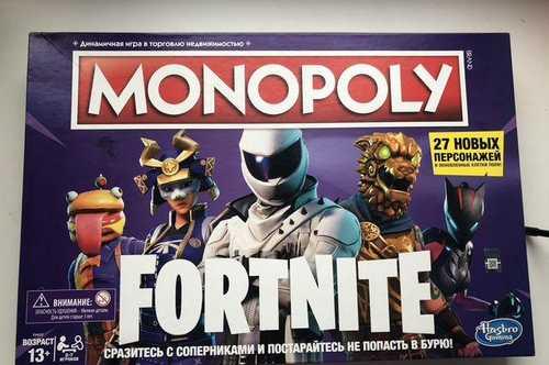 Игра монополия Fortnite