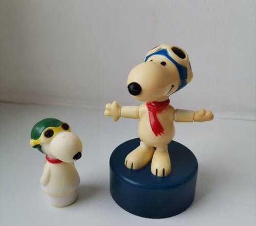 Фигурки Snoopy Peanuts 60е Винтаж