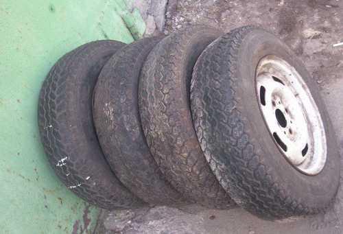 Шины, колёса 165/80r13 Я-370 5шт