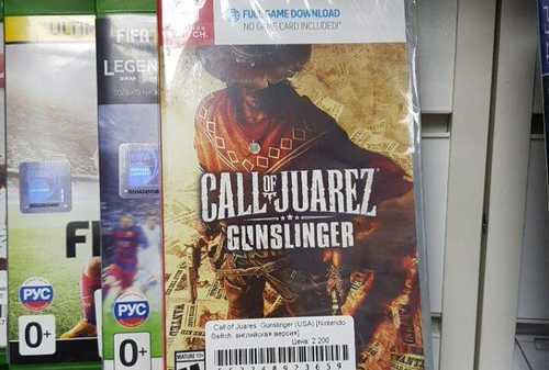 Nintendo Switch Call of Juares Gunslinger