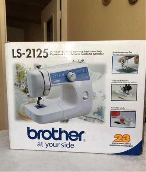 Швейная машинка brother 2125. +LS +2125 +brother +швейная купить.
