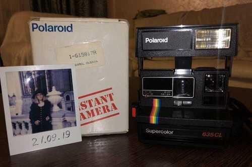 Старый Полароид Polaroid 635CL Supercolor