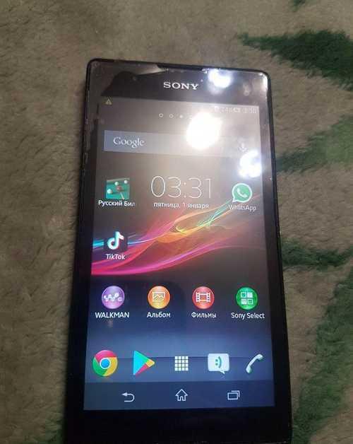 Телефон Soni-Xperia c2305 android WI-FI 3G