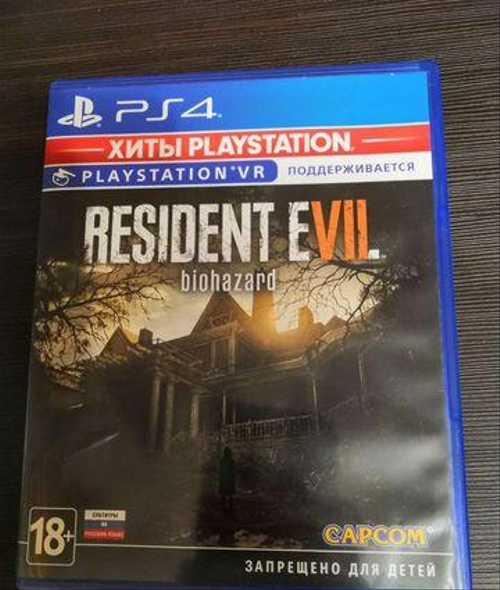 Игра Resident Eevill 7 для PS4