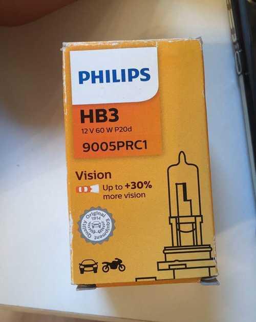 Лампочка автомобильная Philips HB3