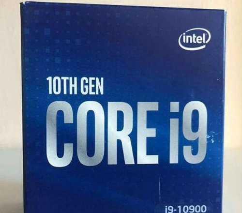 Intel core i9 10900 BOX, Новый
