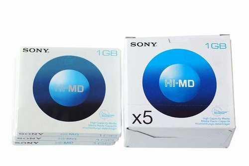 Новые Hi-MD 1Gb Sony минидиски