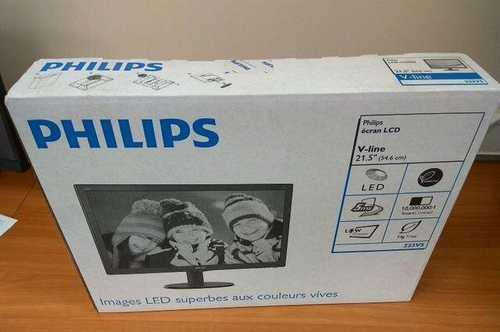 Монитор 21,5" Philips 223V5 (новый)