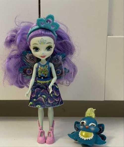 Кукла Mattel Enchantimals Пэттер Павлина и Флэп, с