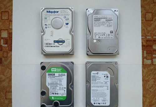 Жесткие диски 3.5" IDE, S-ATA, 80-2000Gb