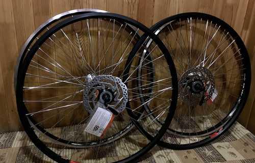 Колеса Shimano v-brake, Disk в комплекте