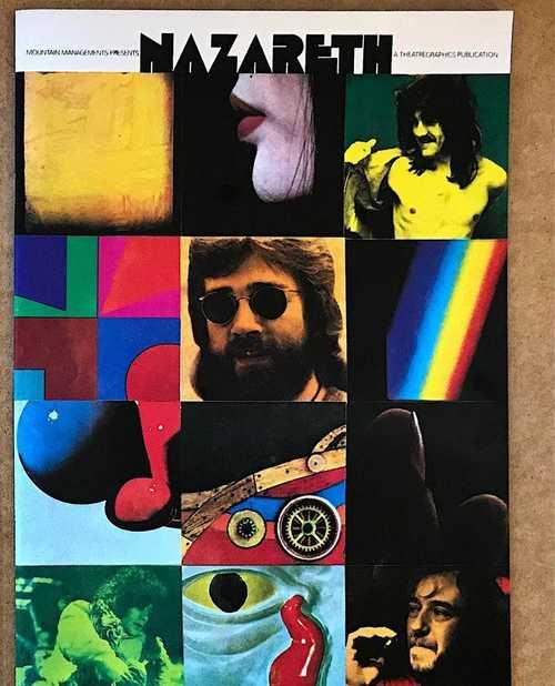 Nazareth - Rampant (1974) Official Tour Programme