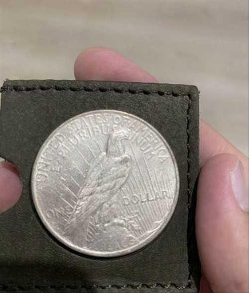 1 доллар 1923г серебро