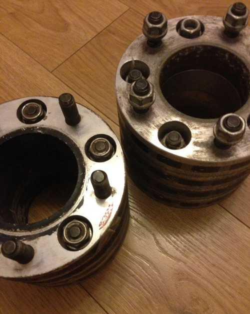 Проставки под диски 5*114, 25mm,30mm, Kics Япония