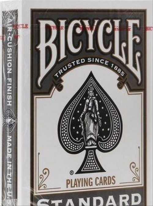 Карты Bicycle Black Standard оригинал, США