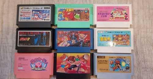 Famicom Оригинальные японские картриджи