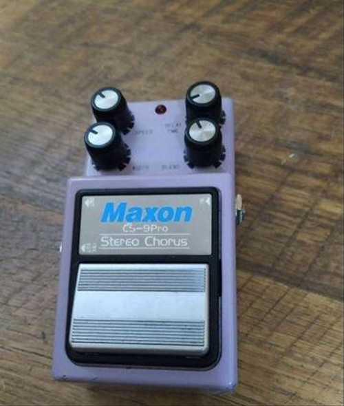 Гитарная педаль Maxon CS-9 Pro Stereo Chorus