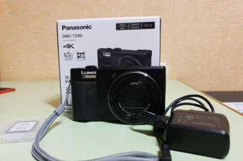 Panasonic Lumix DMC-TZ80+16гб+Чехол+Коробка