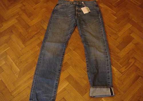 Новые джинсы Levi's 501 USA selvedge W31L34 Mexico