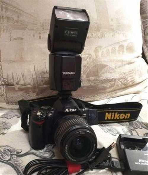 Зеркальный фотоаппарат nikon d40 kit
