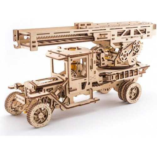 3D конструктор Ugears - Пожарная машина