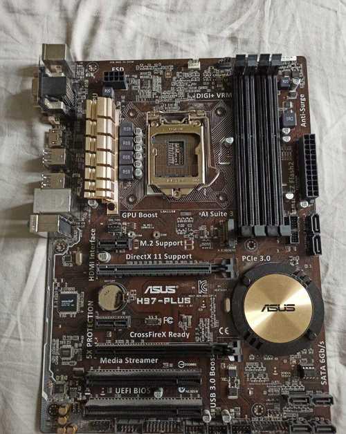 Материнская плата Asus H97-plus