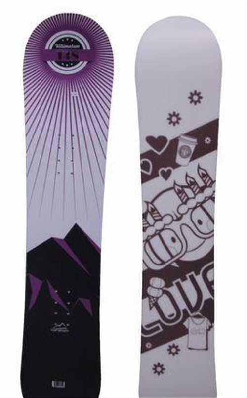 Сноуборд Top Sport Ultimatum purple (white/black)