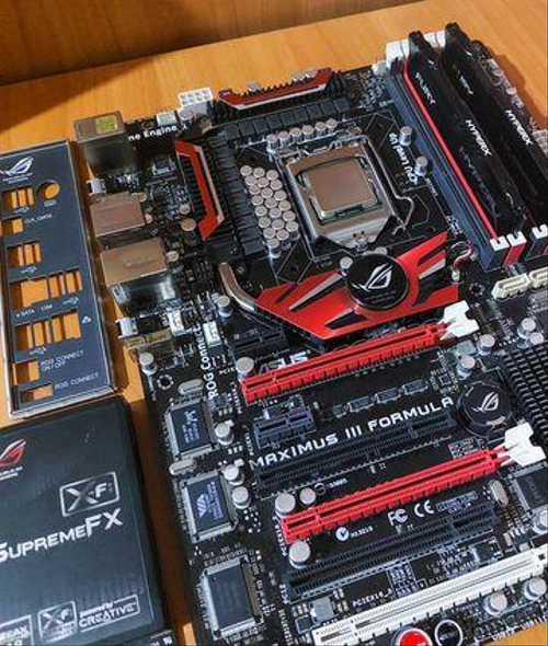 Связка Asus Maximus III Formula + i7 870 + DDR3 8g