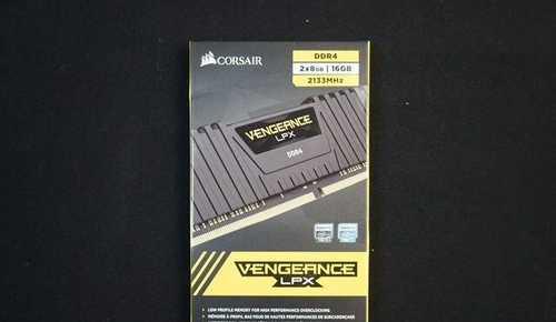 Corsair Vengeance LPX DDR4 2x8Gb 2133 мгц