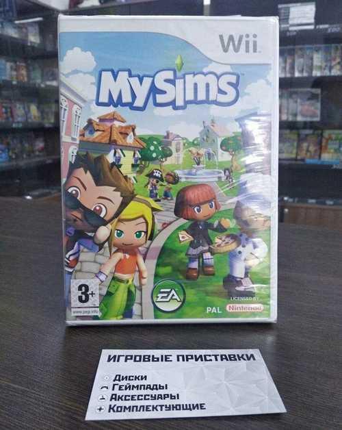 My Sims. Новый. Лицензия Nintendo Wii