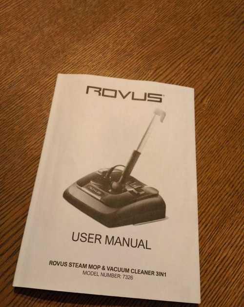 Паровая швабра пылесос Rovus