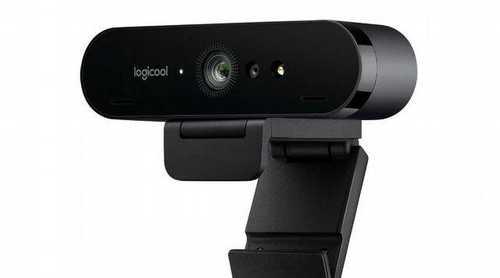 Веб-камера logitech Brio 4K, черный