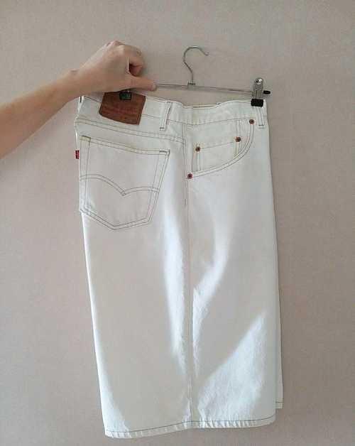 Джинсовые шорты levis