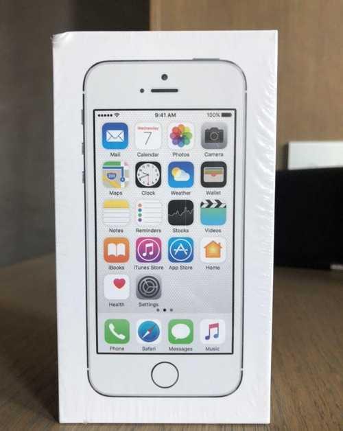 Телефон iPhone 5s Silver 16gb