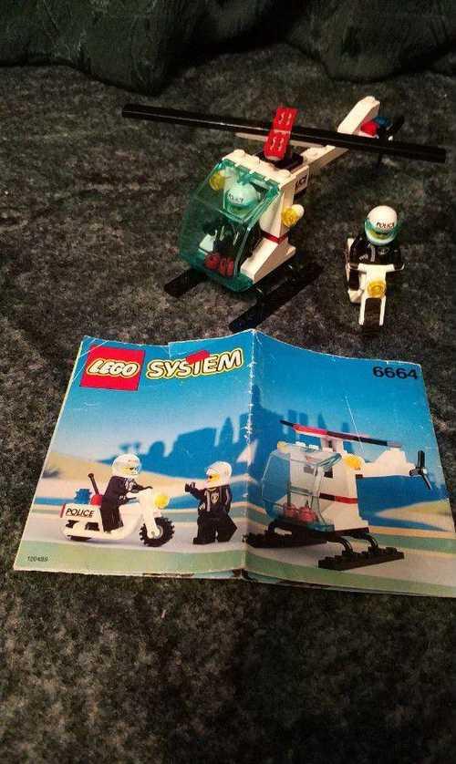 Lego 6664 System Chopper Cops