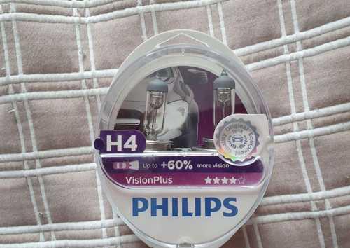 Лампы philips H4 VisionPlus