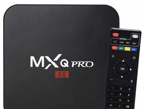 Смарт андроид приставка TV BOX MXQ-4K