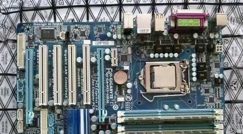 Комплект Core I7(Xeon) +ga p55 ud3l