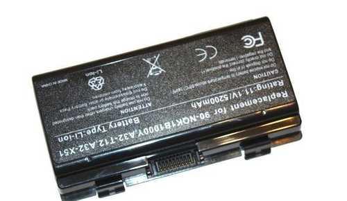 Аккумулятор для ноутбука asus A32-X51, A32-T12