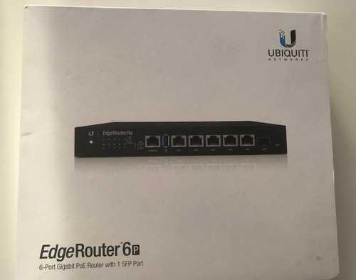 Маршрутизатор Ubiquiti EdgeRouter 6P ER-6P